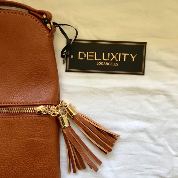 Nordstrom | Bags | Bnwt Tan Pleather Leather Crossbody Purse | Poshmark